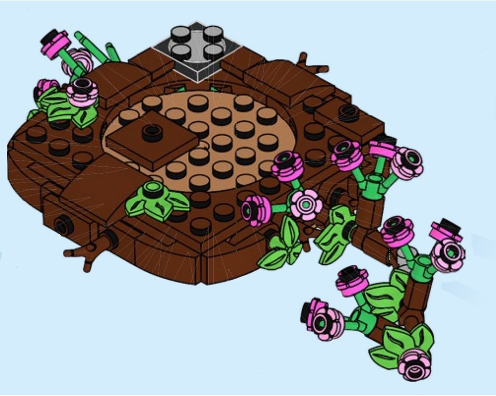 LEGO Set 40639-1-s4 Nest (2023 Seasonal > Easter) | Rebrickable - Build ...