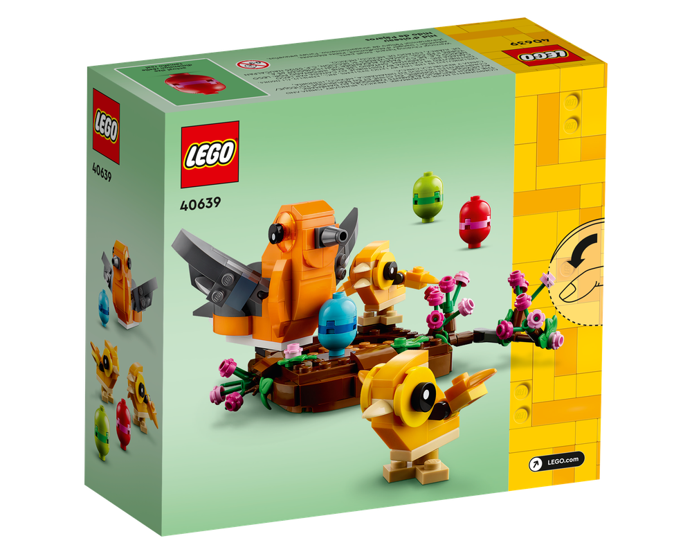 LEGO Set 40639-1 Bird's Nest (2023 Seasonal > Easter) | Rebrickable ...