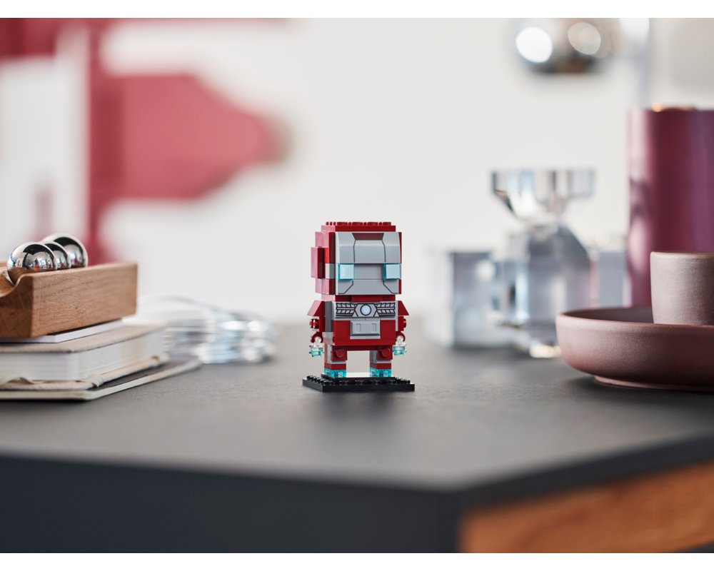 LEGO Set 40669-1 Iron Man MK5 Figure (2024 Brickheadz) | Rebrickable ...