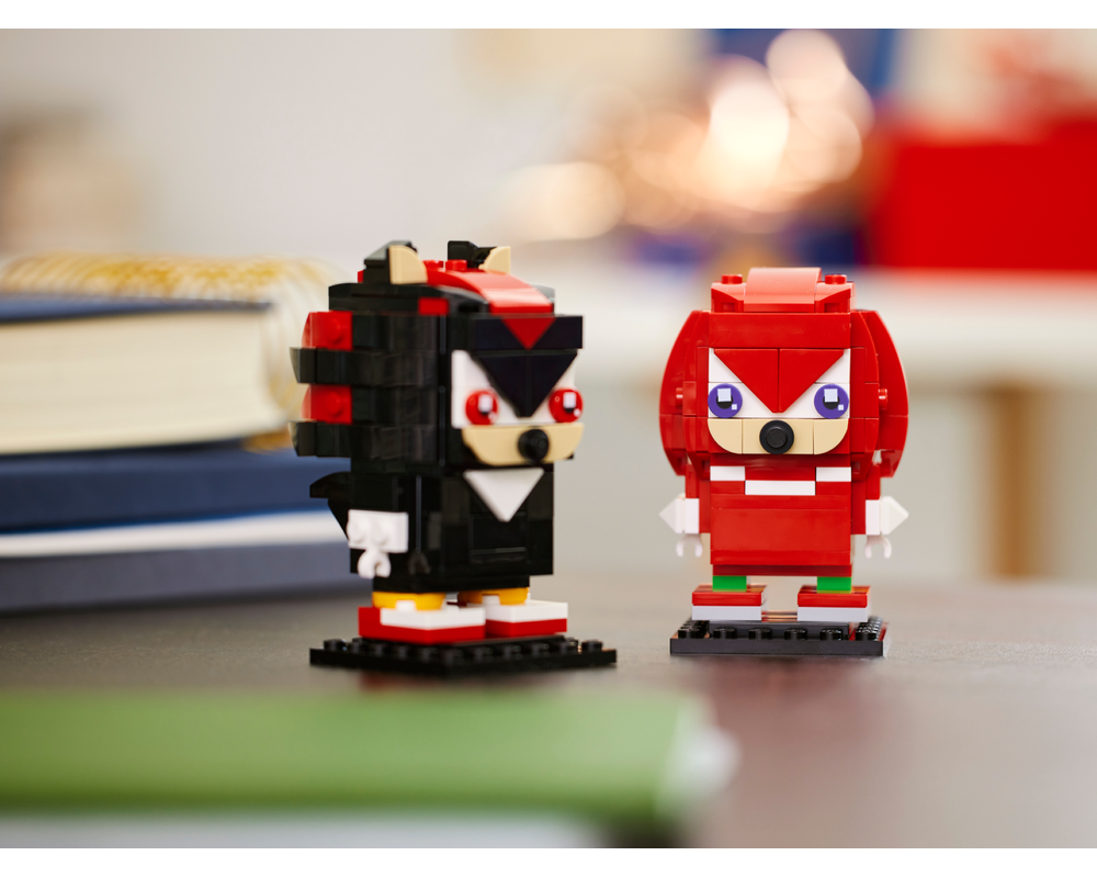 LEGO Set 40672-1 Sonic the Hedgehog: Knuckles & Shadow (2024 Brickheadz ...