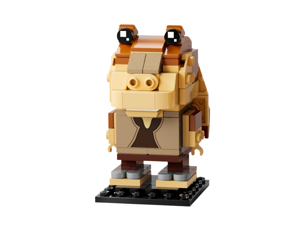 LEGO Set 40676-1-s1 Jar Jar Binks (2024 Brickheadz) | Rebrickable ...