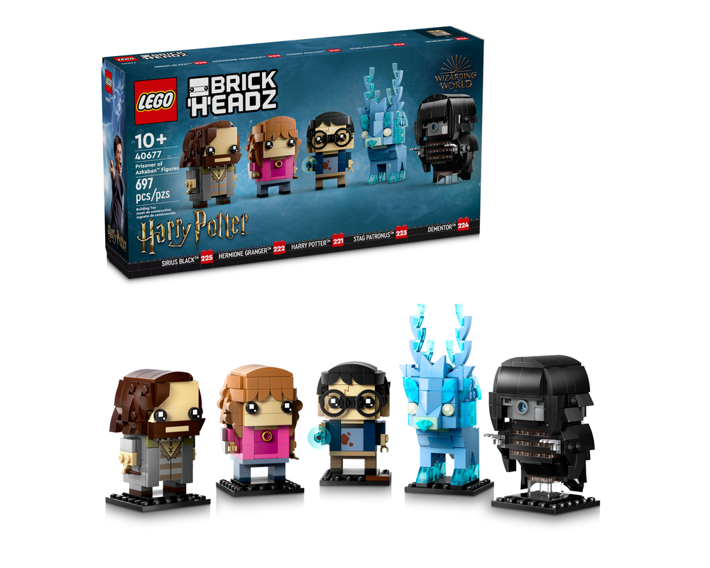 LEGO Set 40677-1 Prisoner of Azkaban Figures (2024 Brickheadz ...