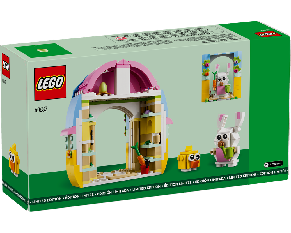 LEGO Set 40682-1 Spring Garden House (2024 Seasonal > Easter ...