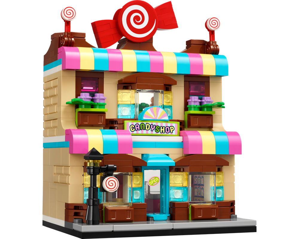 LEGO Set 40692-1 Candy Store (2024 Promotional) | Rebrickable - Build ...