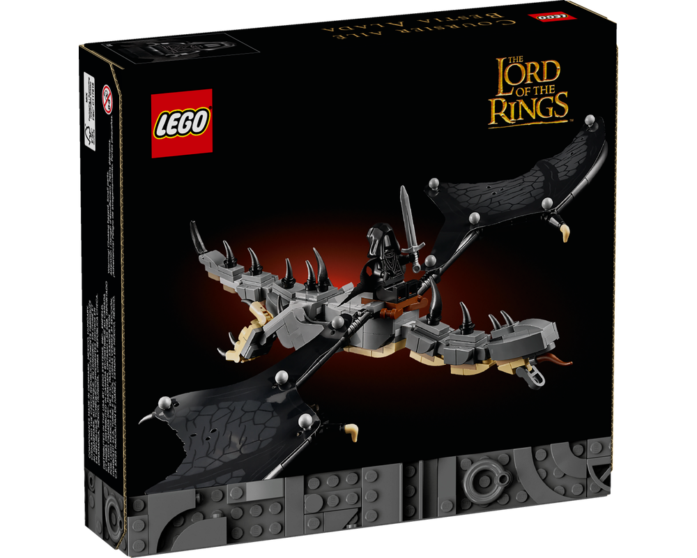 LEGO Set 40693-1 Fell Beast (2024 Icons) | Rebrickable - Build with LEGO