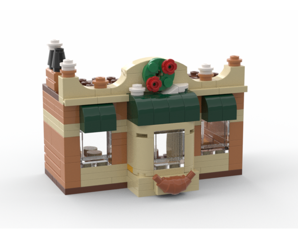 LEGO Set 40696-1-s2 Top floor (2024 Promotional) | Rebrickable - Build ...