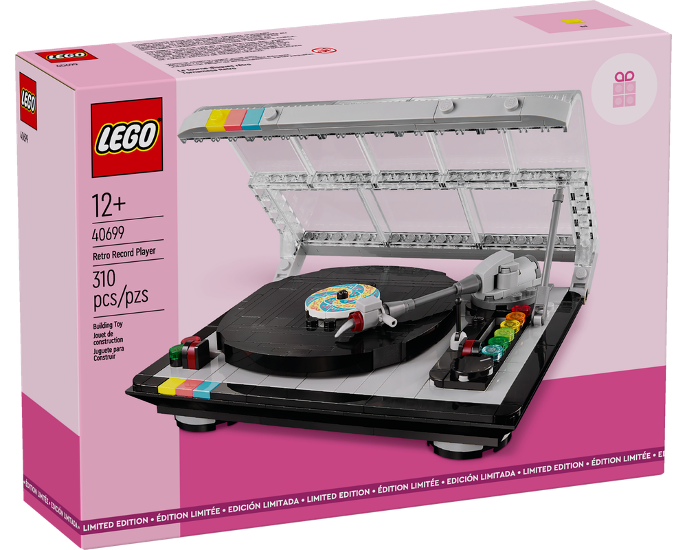 LEGO Set 40699-1 Retro Record Player (2024 Promotional) | Rebrickable ...