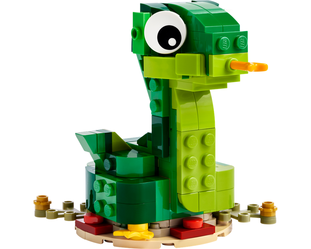 LEGO Set 40707-1 Year of the Snake (2024 Seasonal > Chinese (Lunar) New ...