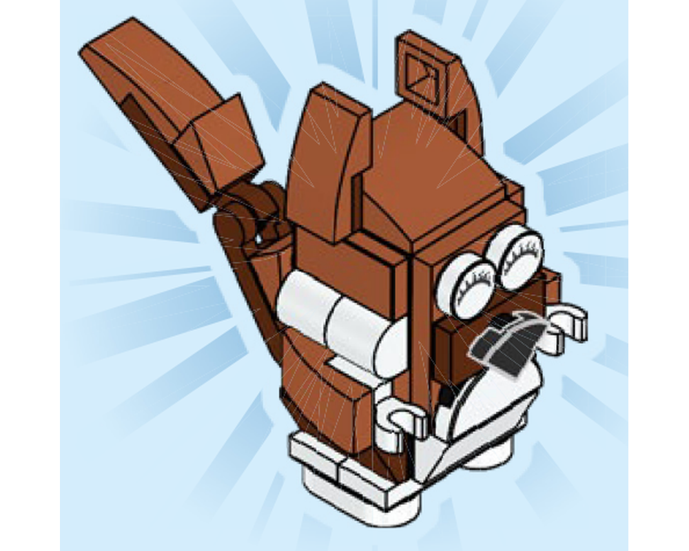 LEGO Set 40709-1-s2 Squirrel (2023 Other) | Rebrickable - Build with LEGO