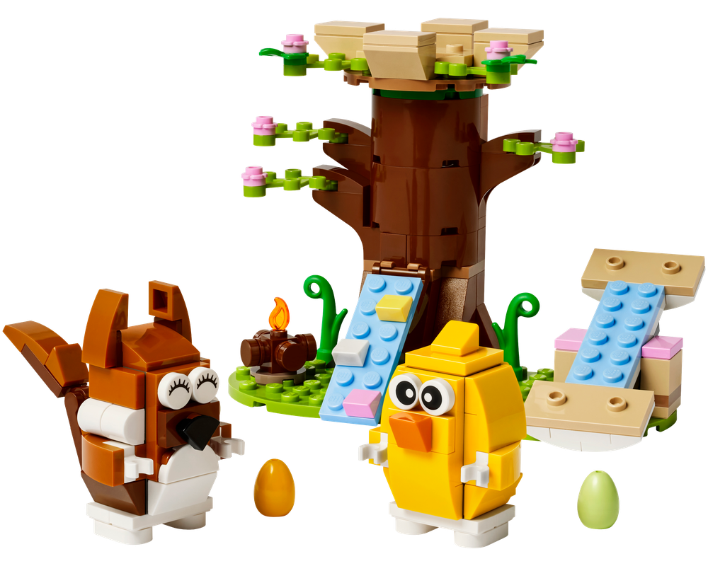 LEGO Set 40709-1 Spring Animal Playground (2024 Seasonal > Easter ...