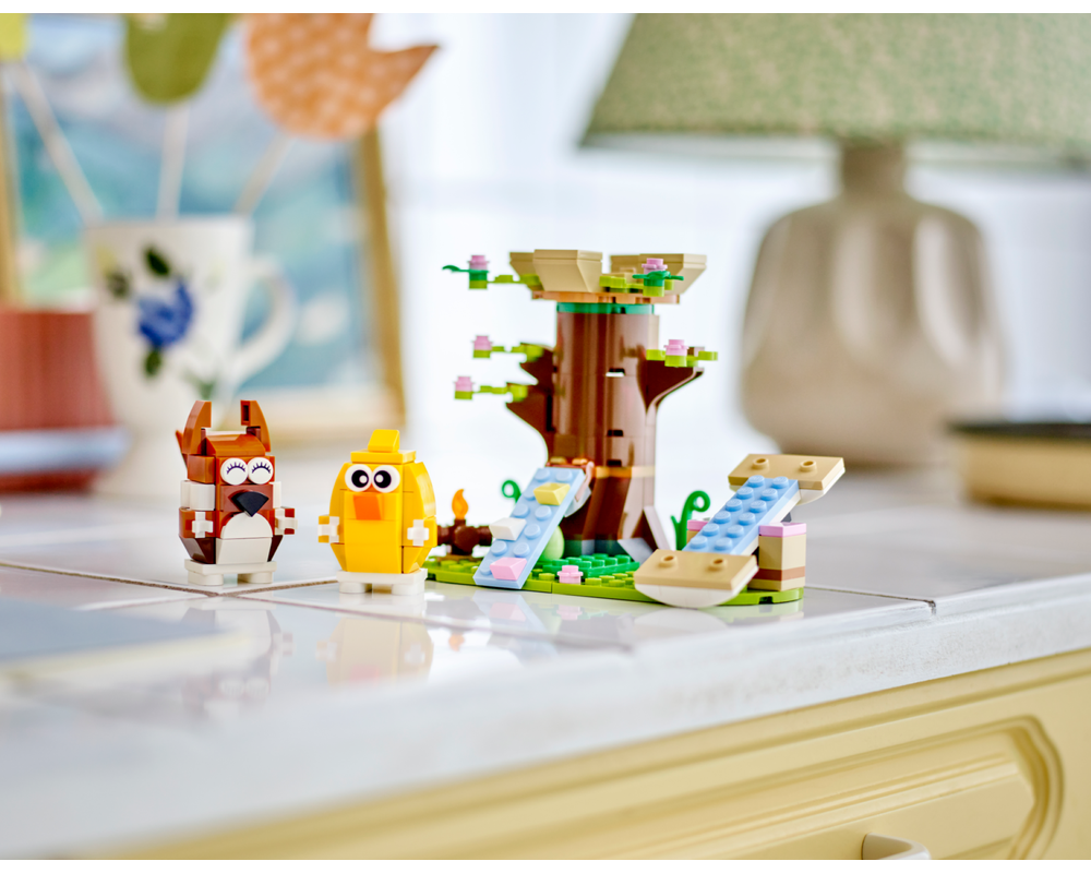 LEGO Set 40709-1 Spring Animal Playground (2024 Seasonal > Easter ...