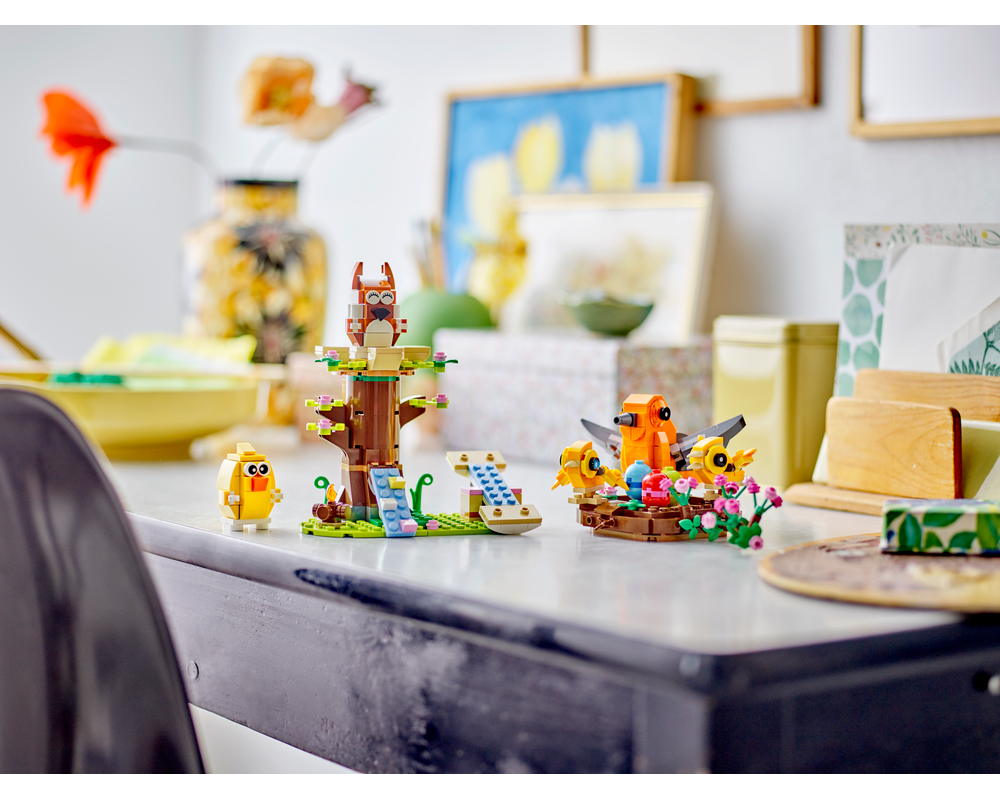 LEGO Set 40709-1 Spring Animal Playground (2024 Other) | Rebrickable ...