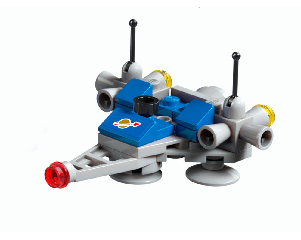 LEGO Set 40712-1-s2 Space Ship (2024 Promotional) | Rebrickable - Build ...