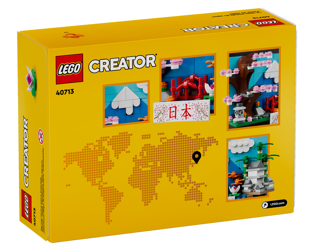 LEGO Set 40713-1 Japan Postcard (2024 Creator) | Rebrickable - Build ...