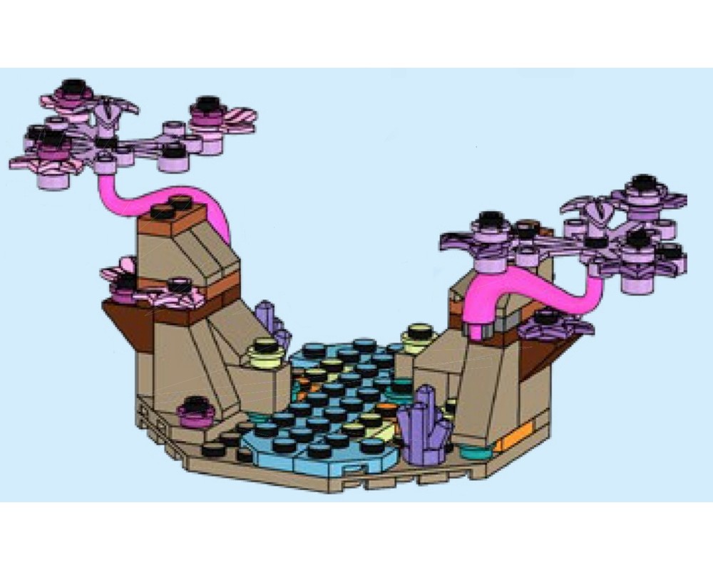 LEGO Set 40716-1-s5 Plants and Rock Formation 2 (2024 Other ...