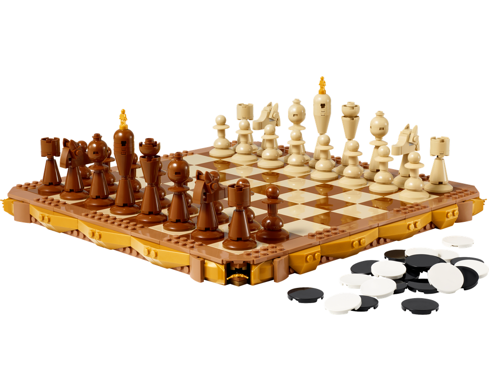 LEGO Set 40719-1 Traditional Chess Set (2024 Other) | Rebrickable ...