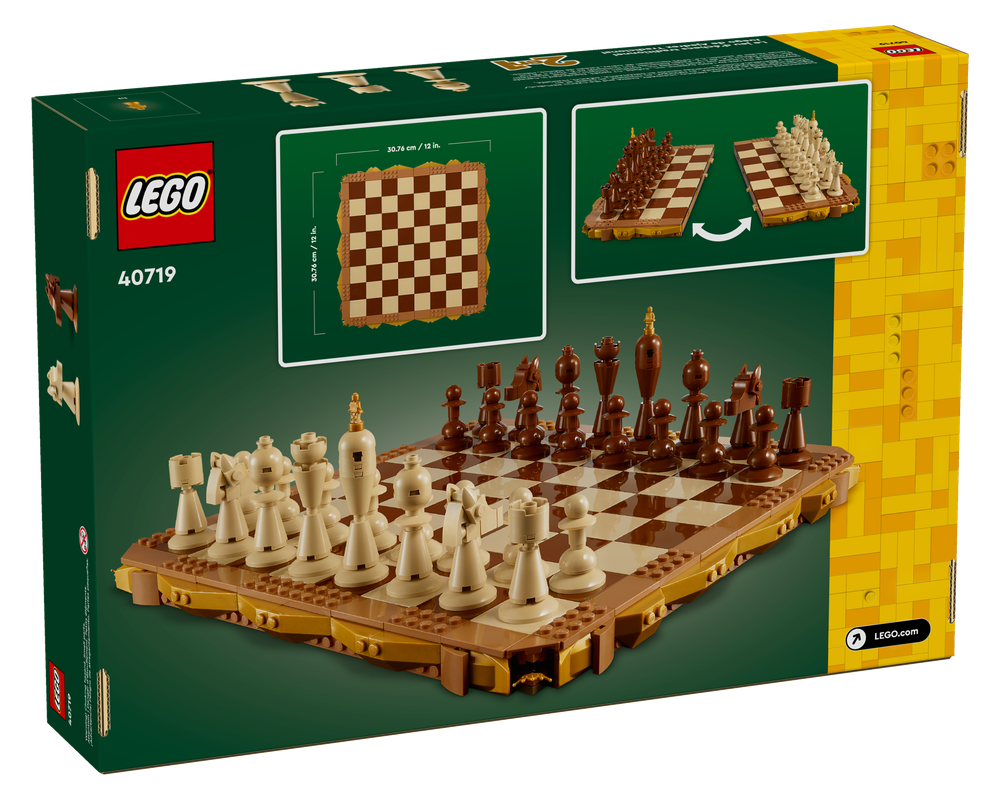 LEGO Set 40719-1 Traditional Chess Set (2024 Other) | Rebrickable ...