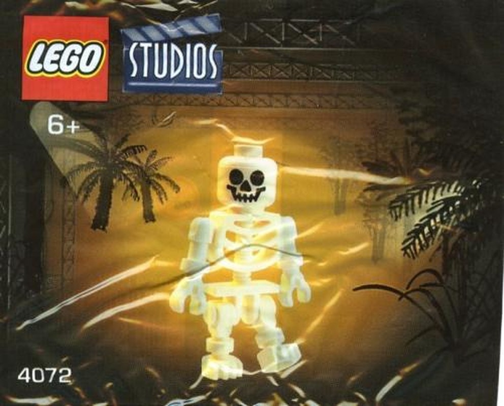 LEGO Set 4072-1 Skeleton (2001 Studios) | Rebrickable - Build with LEGO