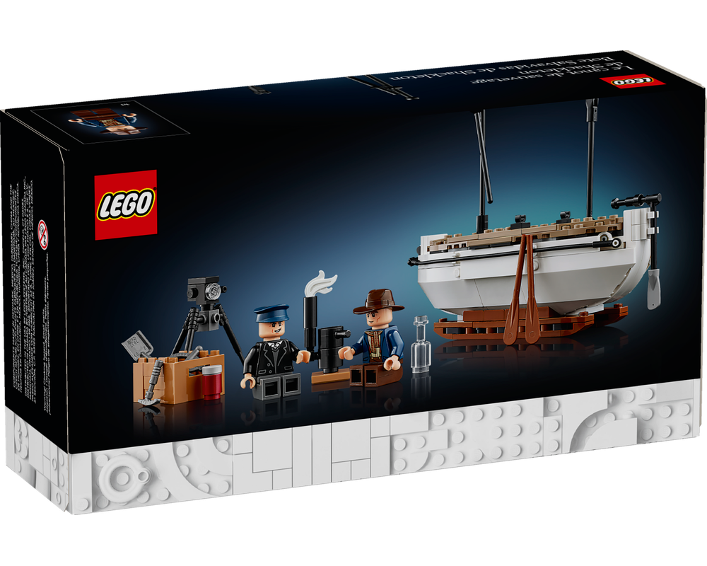 LEGO Set 40729-1 Shackleton's Lifeboat (2024 Icons) | Rebrickable ...