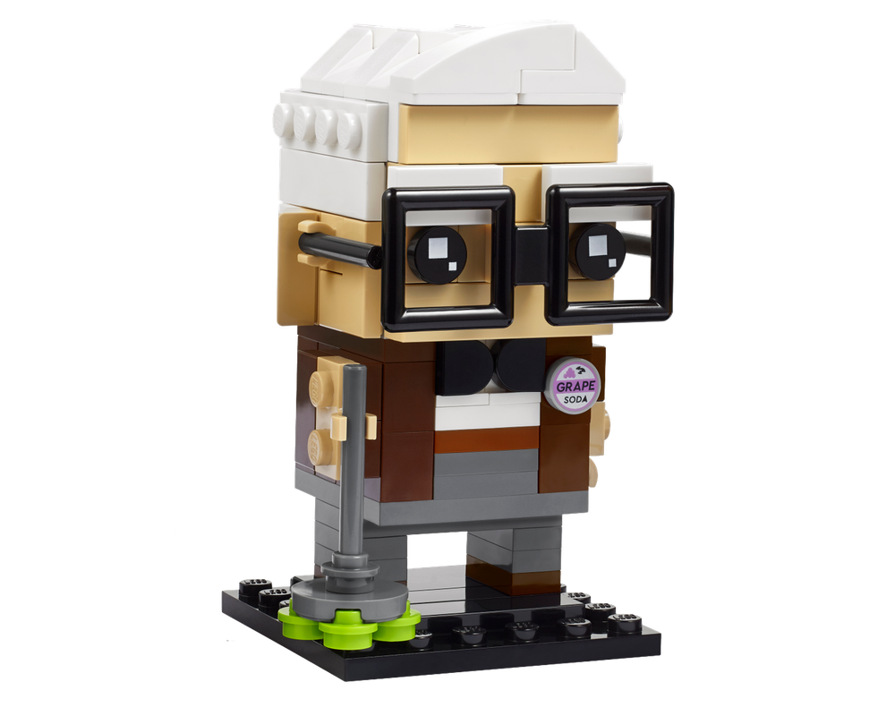 LEGO Set 40752-1-s2 Carl (2024 Brickheadz) | Rebrickable - Build with LEGO