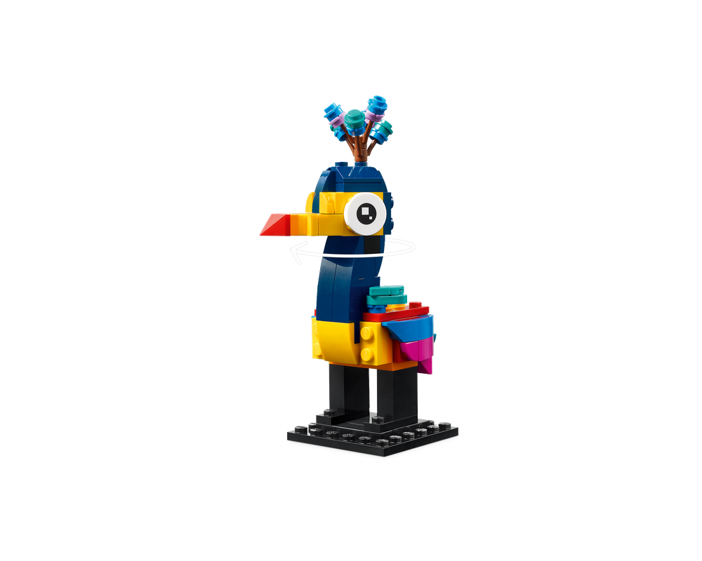 LEGO Set 40752-1 Carl, Russell & Kevin (2024 Brickheadz) | Rebrickable ...