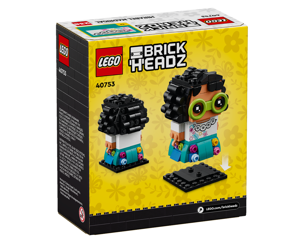 LEGO Set 40753-1 Mirabel Madrigal (2024 Brickheadz) | Rebrickable ...
