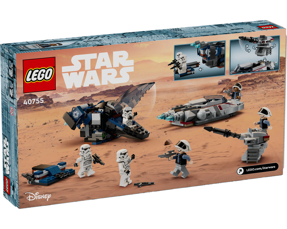 LEGO Set 40755-1 Imperial Dropship vs. Rebel Scout Speeder (2024 Star ...