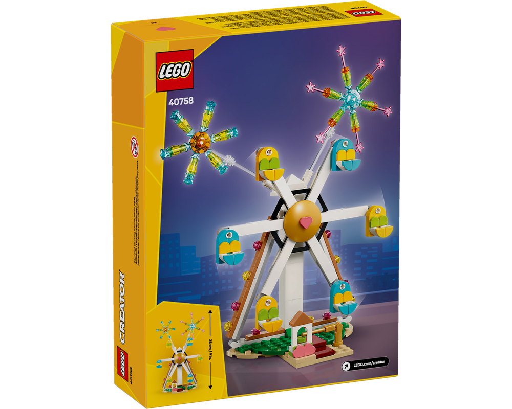 LEGO Set 40758-1 Celebration: Ferris Wheel with Fireworks (2025 ...