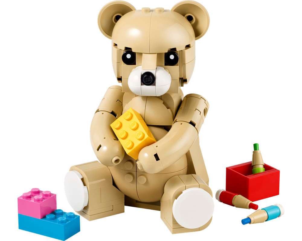 LEGO Set 40763-1 Children's Day Teddy Bear (2025 Other) | Rebrickable ...
