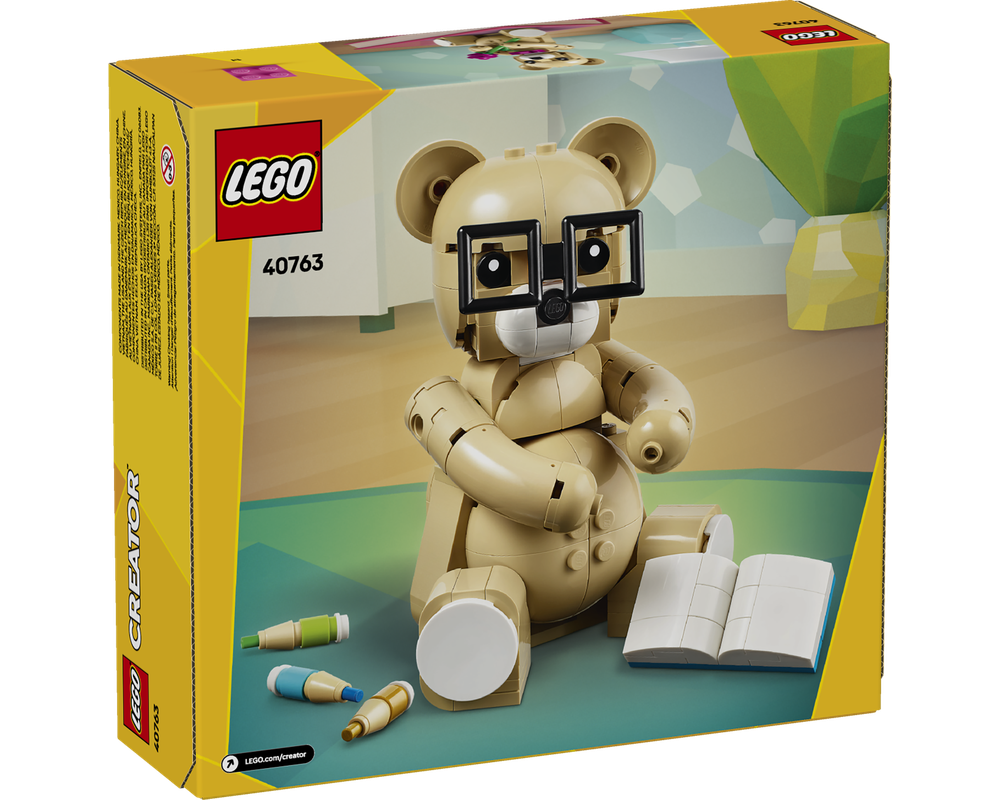 LEGO Set 40763-1 Children's Day Teddy Bear (2025 Other) | Rebrickable ...
