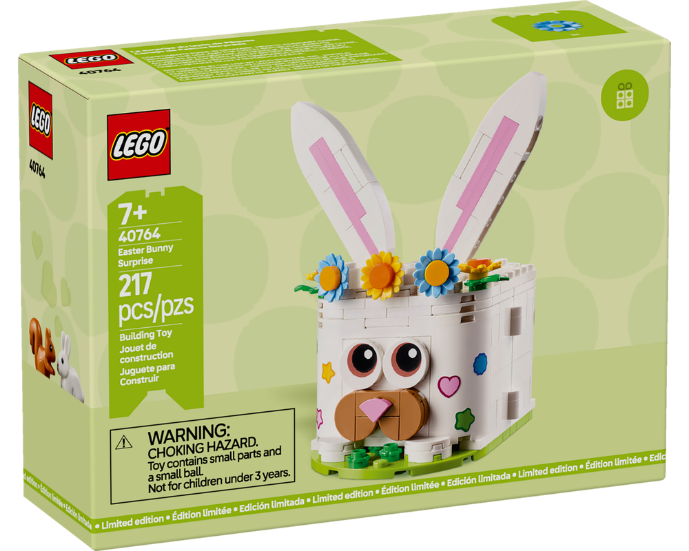 LEGO Set 40764-1 Easter Bunny Surprise (2025 Seasonal > Easter ...