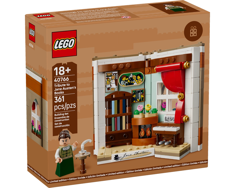 LEGO Set 40766-1 Tribute to Jane Austen's Books (2025 Promotional ...