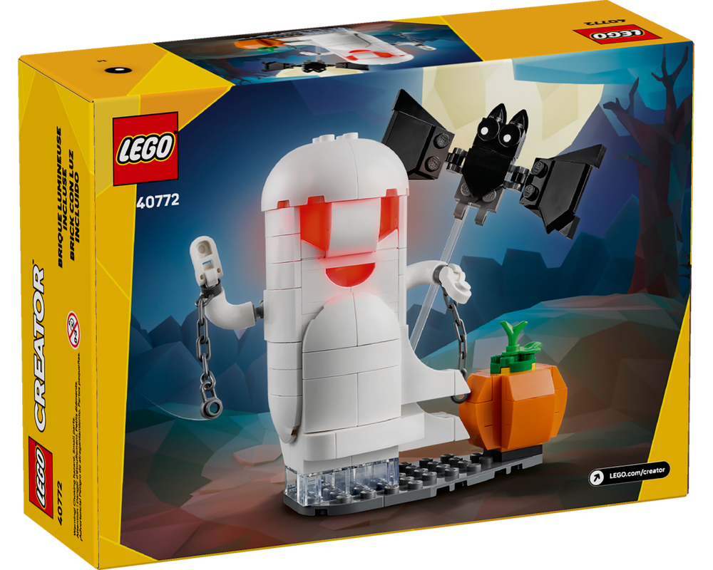 LEGO Set 40772-1 Celebration Series: Luminous Ghost (2025 Seasonal ...