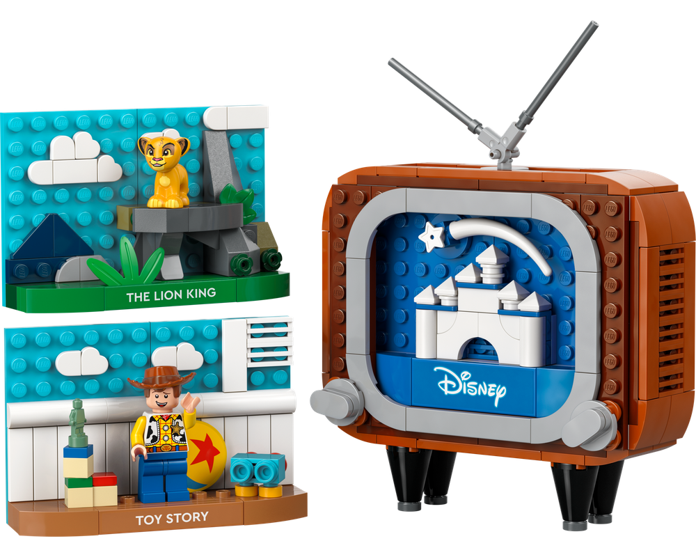 LEGO Set 40774-1 Classic Animation Scenes (2025 Disney) | Rebrickable ...