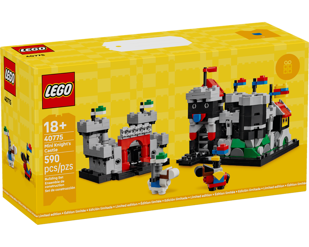 LEGO Set 40775-1 Mini Knight's Castle (2025 Promotional) | Rebrickable ...