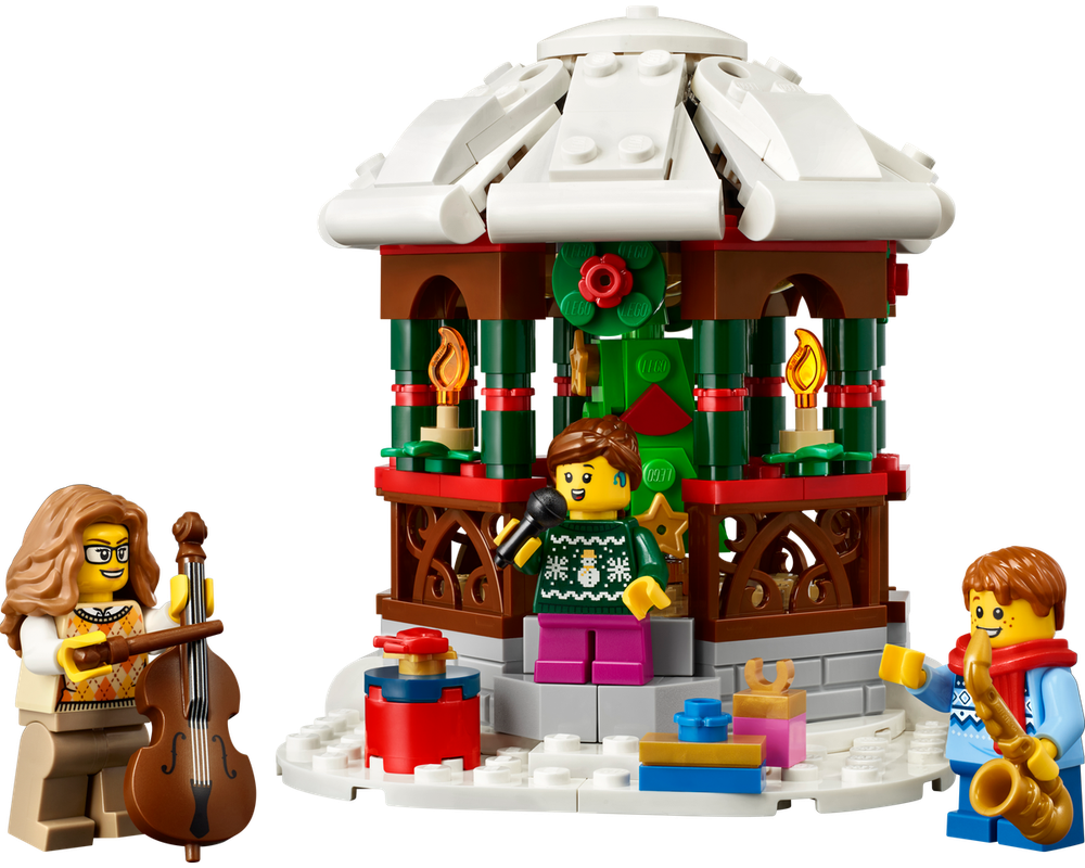 LEGO Set 40778-1 Winter Gazebo (2025 Seasonal > Christmas ...
