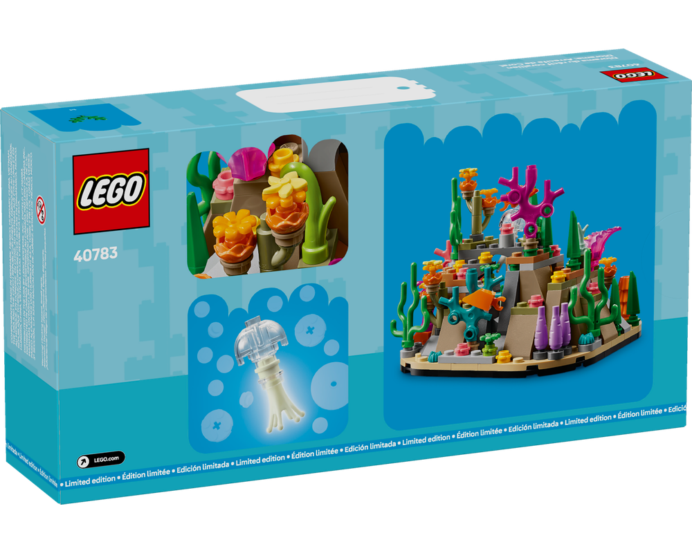 LEGO Set 40783-1 Coral Reef Diorama (2025 Promotional) | Rebrickable ...