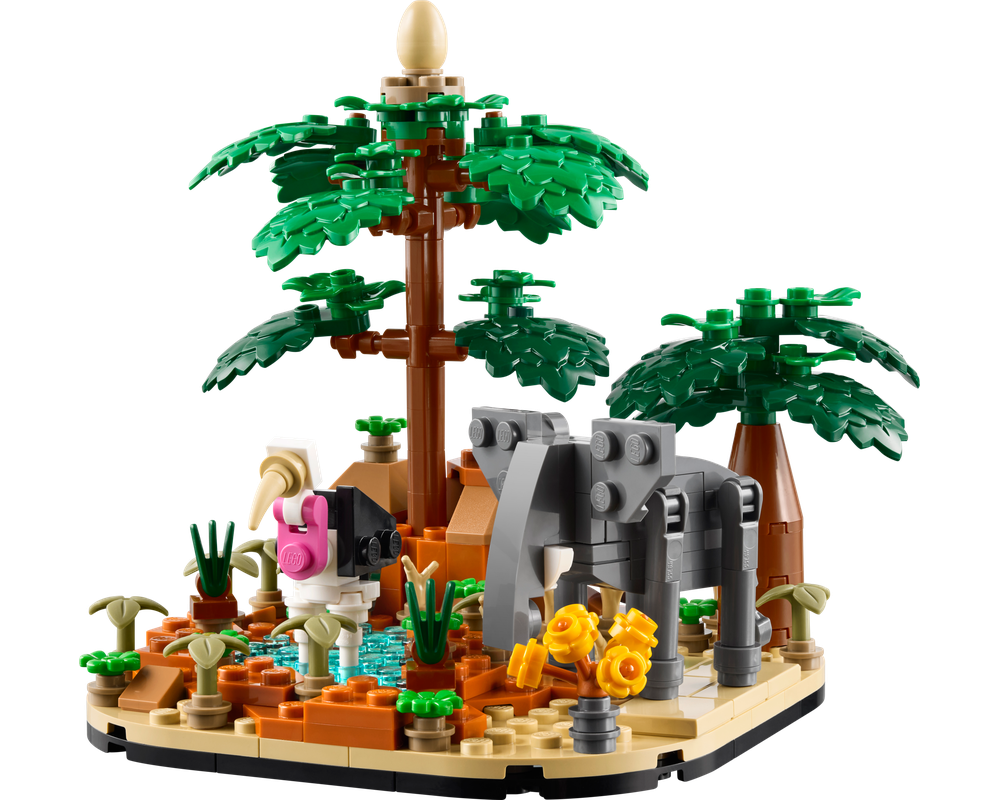 LEGO Set 40784-1 African Savanna Diorama (2025 Promotional ...