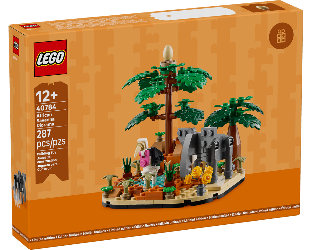 LEGO Set 40784-1 African Savanna Diorama (2025 Promotional ...