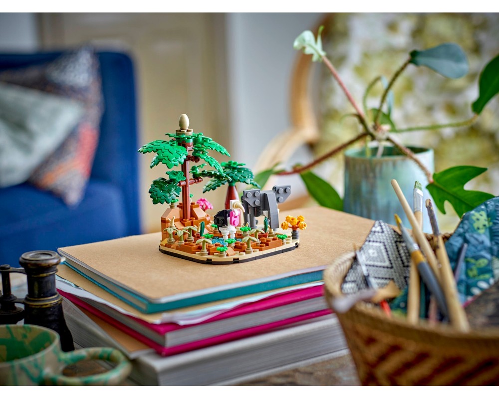 LEGO Set 40784-1 African Savanna Diorama (2025 Promotional ...