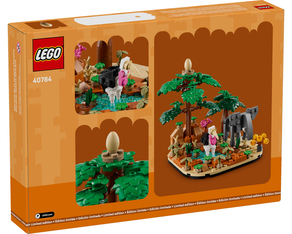 LEGO Set 40784-1 African Savanna Diorama (2025 Promotional ...