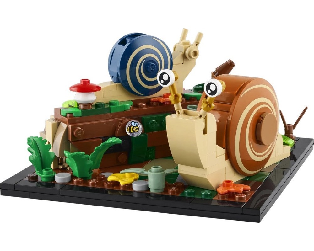 LEGO Set 40788-1 Friendly Snails (2025 LEGO Ideas and CUUSOO ...