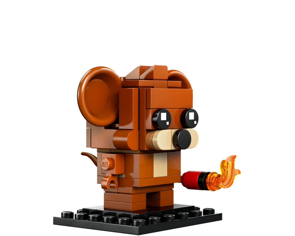 LEGO Set 40793-1-s2 Jerry (2024 Brickheadz) | Rebrickable - Build with LEGO