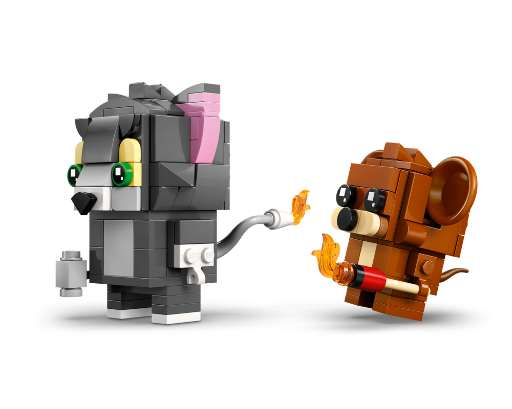 LEGO Set 40793-1 Tom & Jerry Figures (2024 Brickheadz) | Rebrickable ...