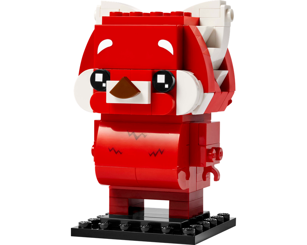 LEGO Set 40798-1 Red Panda Mei (2025 Brickheadz) | Rebrickable - Build ...