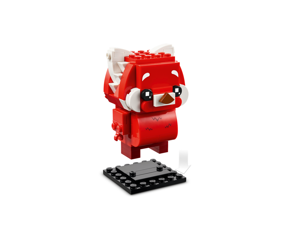 LEGO Set 40798-1 Red Panda Mei (2025 Brickheadz) | Rebrickable - Build ...