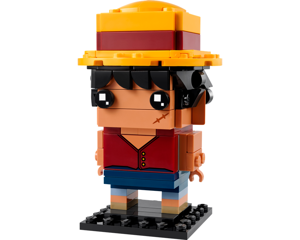 LEGO Set 40799-1 Monkey D. Luffy Figure (2025 Brickheadz) | Rebrickable ...