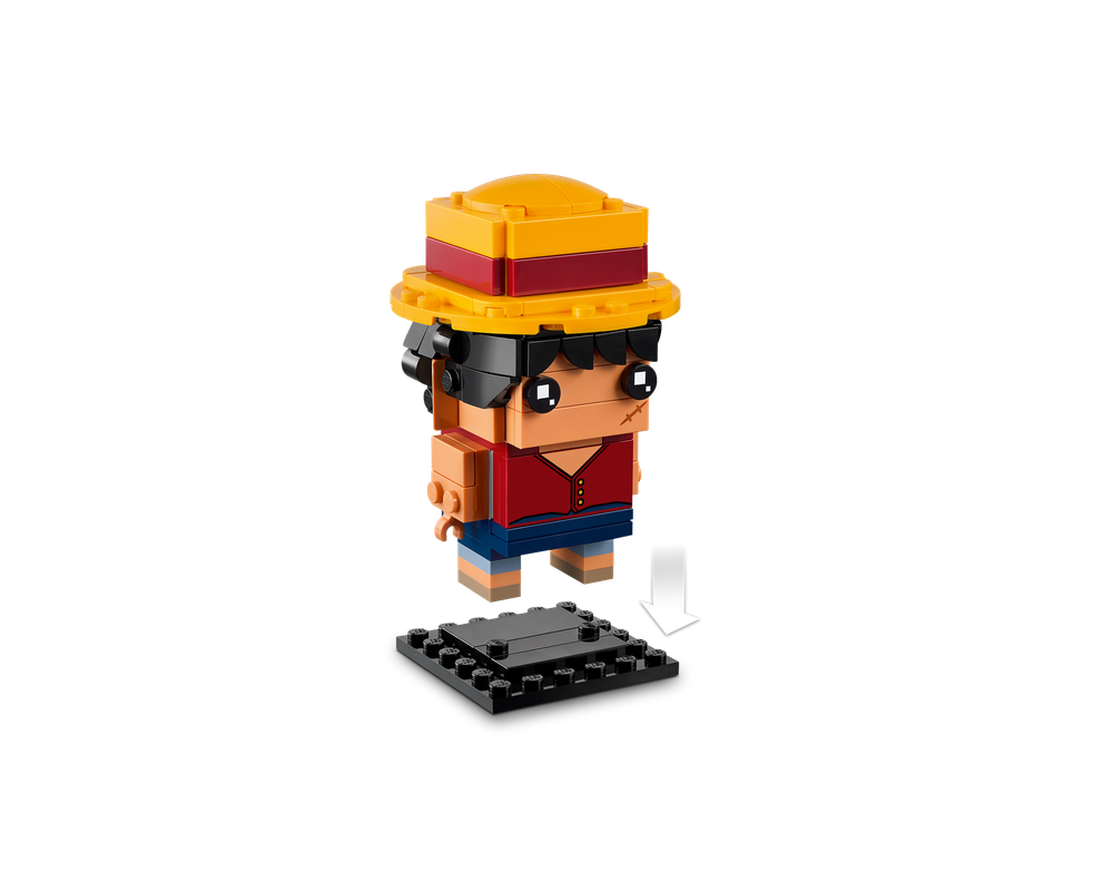 LEGO Set 40799-1 Monkey D. Luffy Figure (2025 Brickheadz) | Rebrickable ...