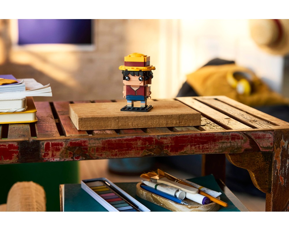 LEGO Set 40799-1 Monkey D. Luffy Figure (2025 Brickheadz) | Rebrickable ...
