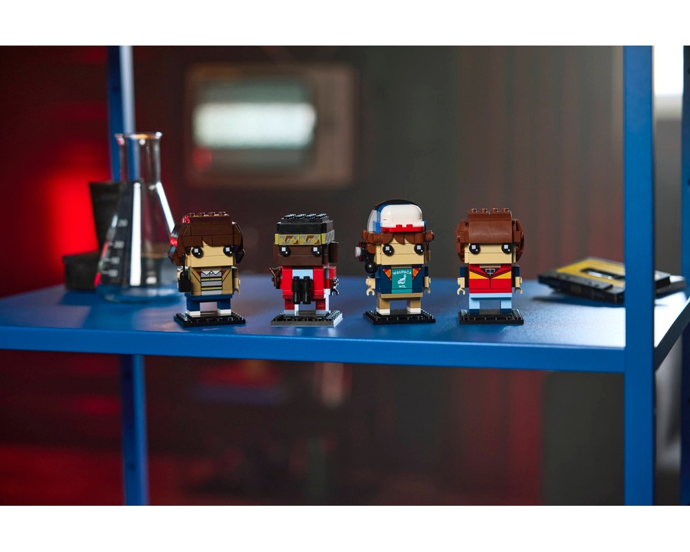 LEGO Set 40801-1 Mike, Dustin, Lucas and Will Figures (2025 Brickheadz ...